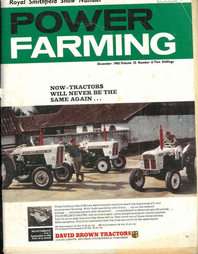 Practical Power Farming Magazine - 1965 December
