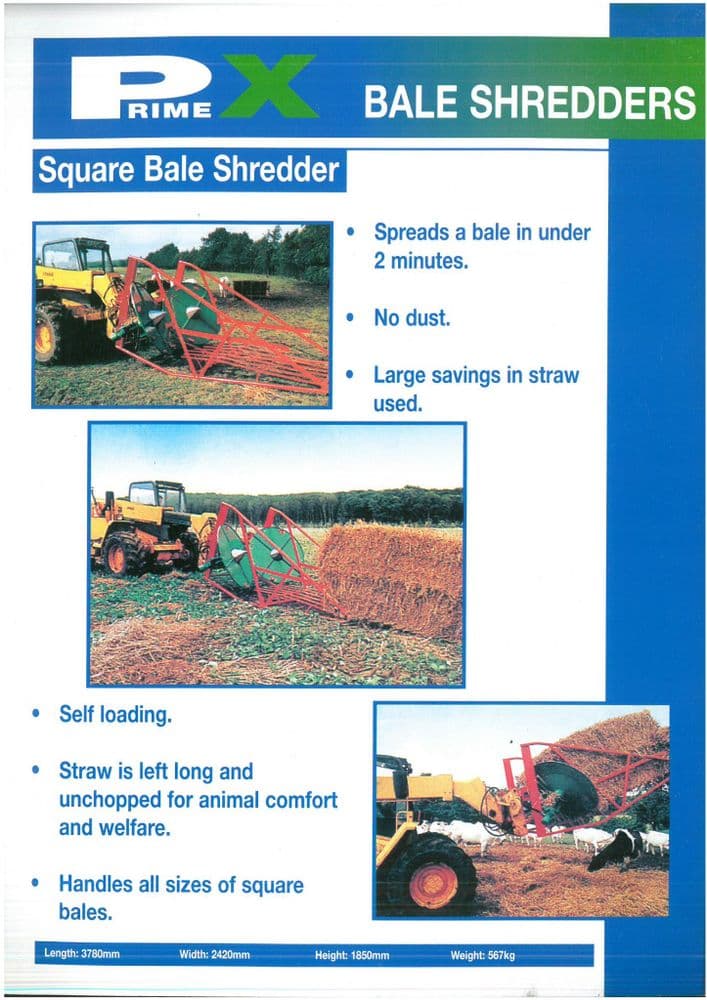 Prime X Bale Shredders Brochure