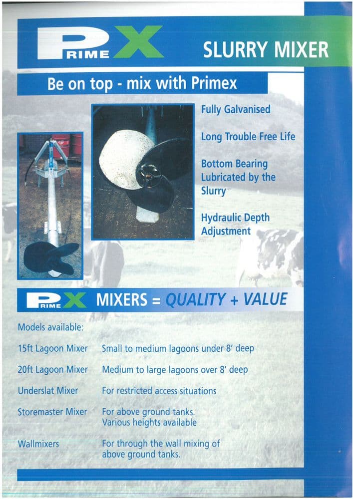 Prime X Slurry Mixer Brochure