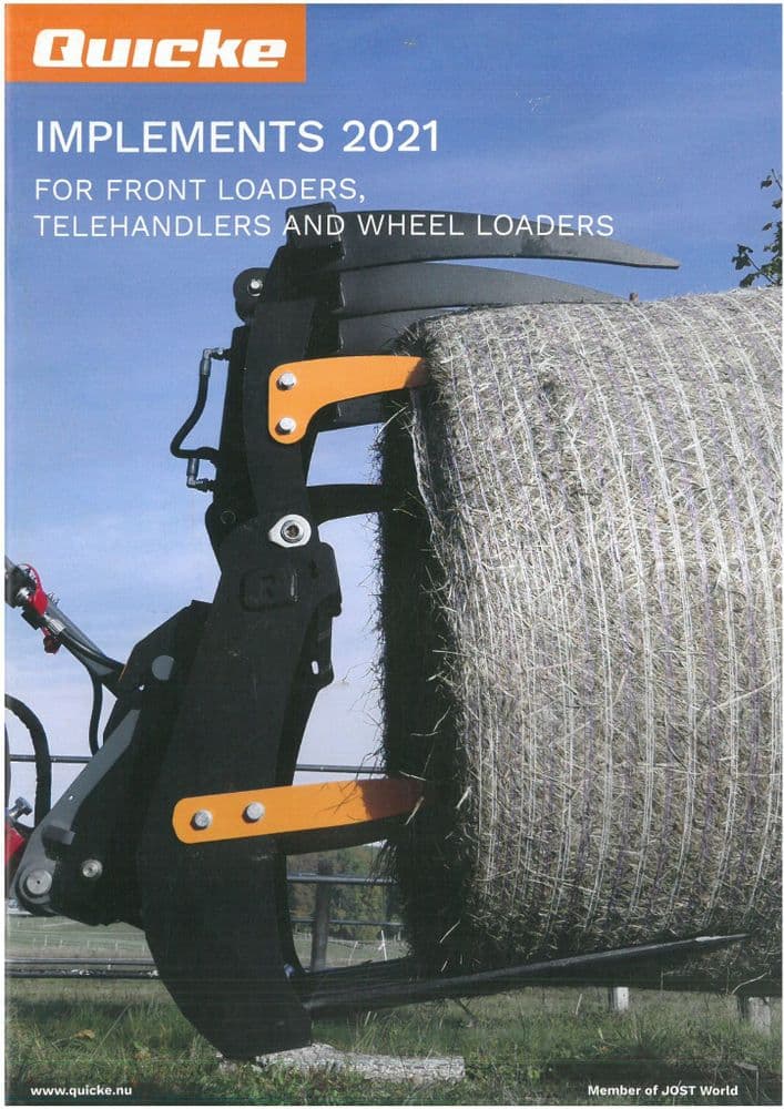 Quicke Implements 2021 - Front Loaders Telehandlers Wheel Loaders ...