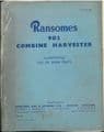 Ransomes Combine 902 Parts Manual - ORIGINAL