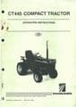 Ransomes Compact Tractor CT445 Operators Manual ORIGINAL