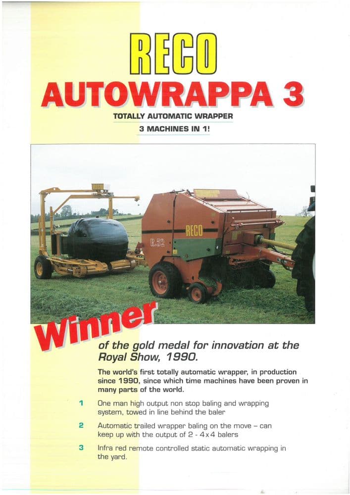 Reco Auto Wrappa 3 Brochure