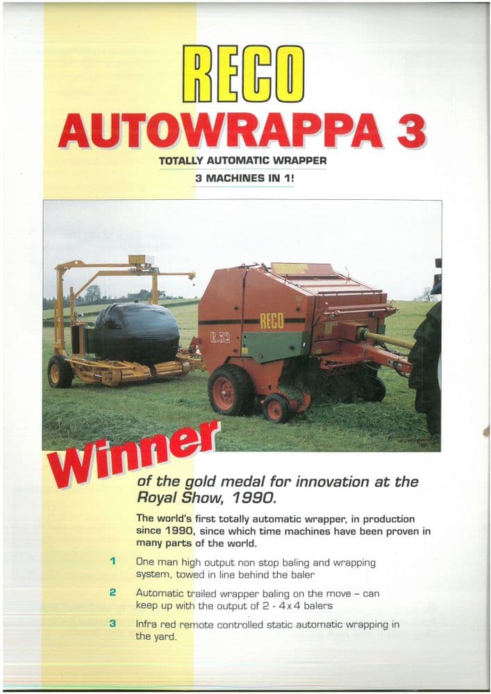 Reco Autowrappa 3 Brochure