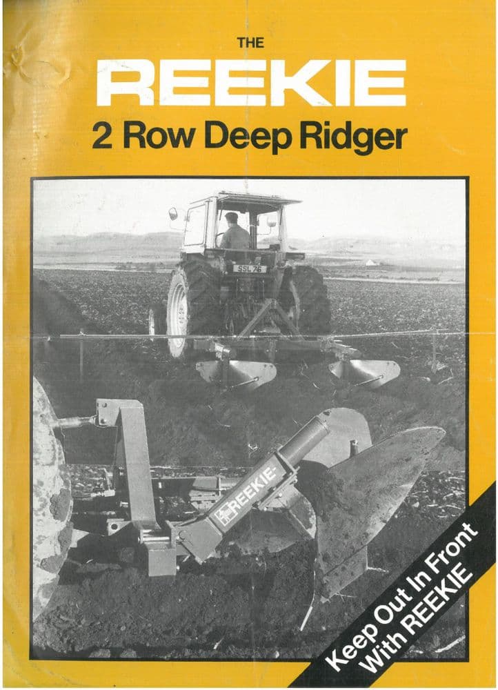 Reekie 2 Row Deep Ridger Brochure