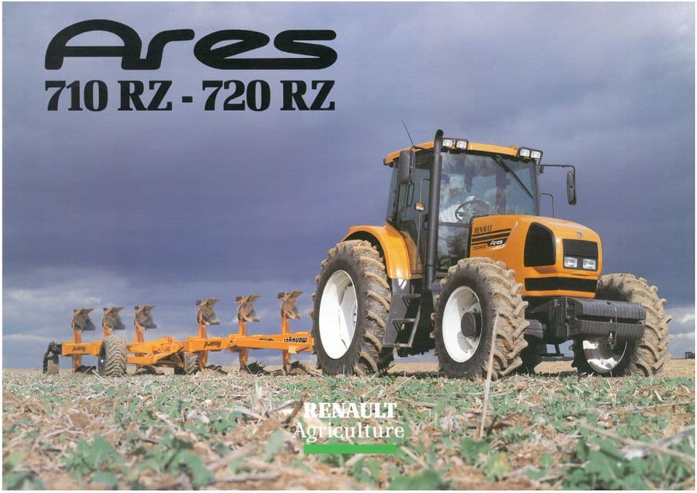 Renault Tractor Ares 710RZ - 720RZ Brochure
