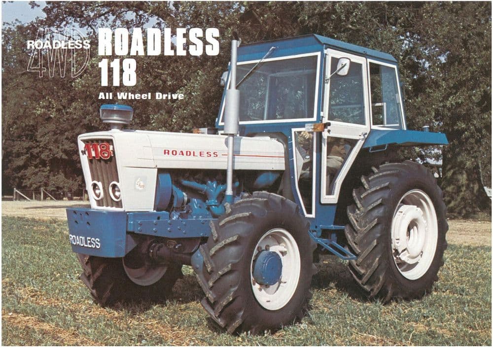 Roadless 118 Tractor Brochure - All wheel drive