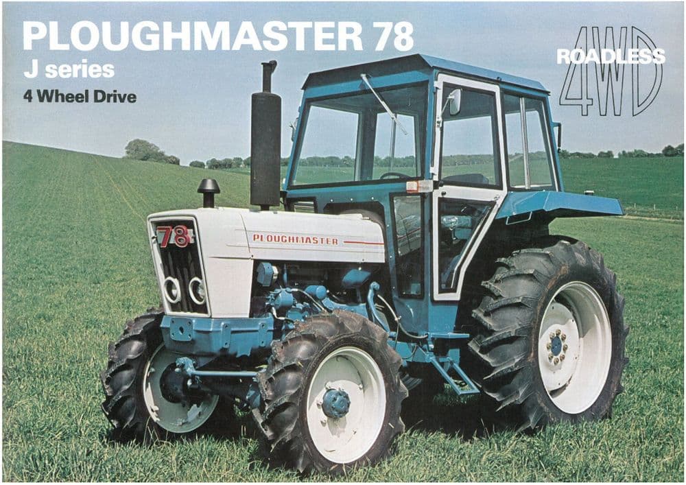 Roadless Tractor J Series Ploughmaster 78 Brochure