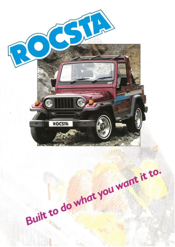 Rocsta 4x4 Jeep Brochure