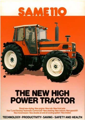 SAME Tractor 110 Brochure