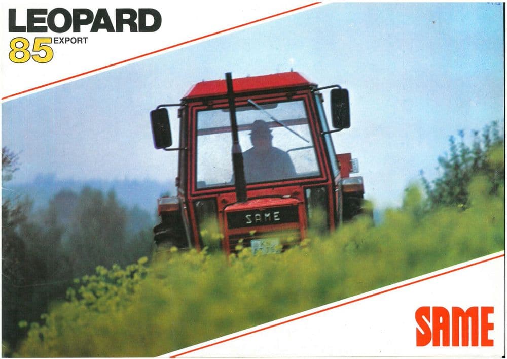 Same Tractor Leopard 85 Export Brochure