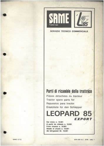 Same Tractor Manuals