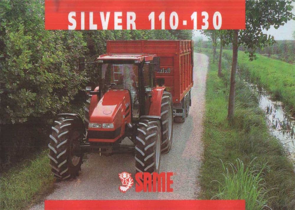 SAME Tractor Silver 110 130 Brochure