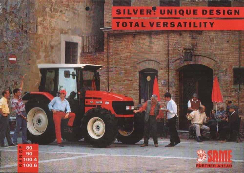 Same Tractor Silver 80 90 100 4 & 100 6 Brochure