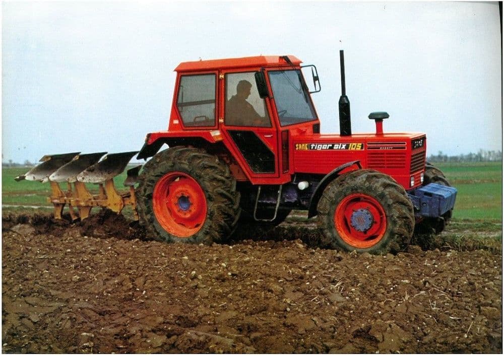 Same Tractor - Tiger Six 105 Brochure -IB4