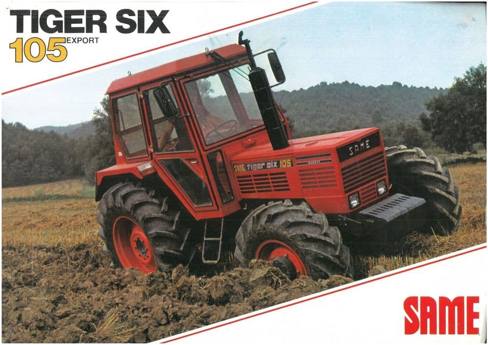 Same Tractor - Tiger Six 105 Export Brochure