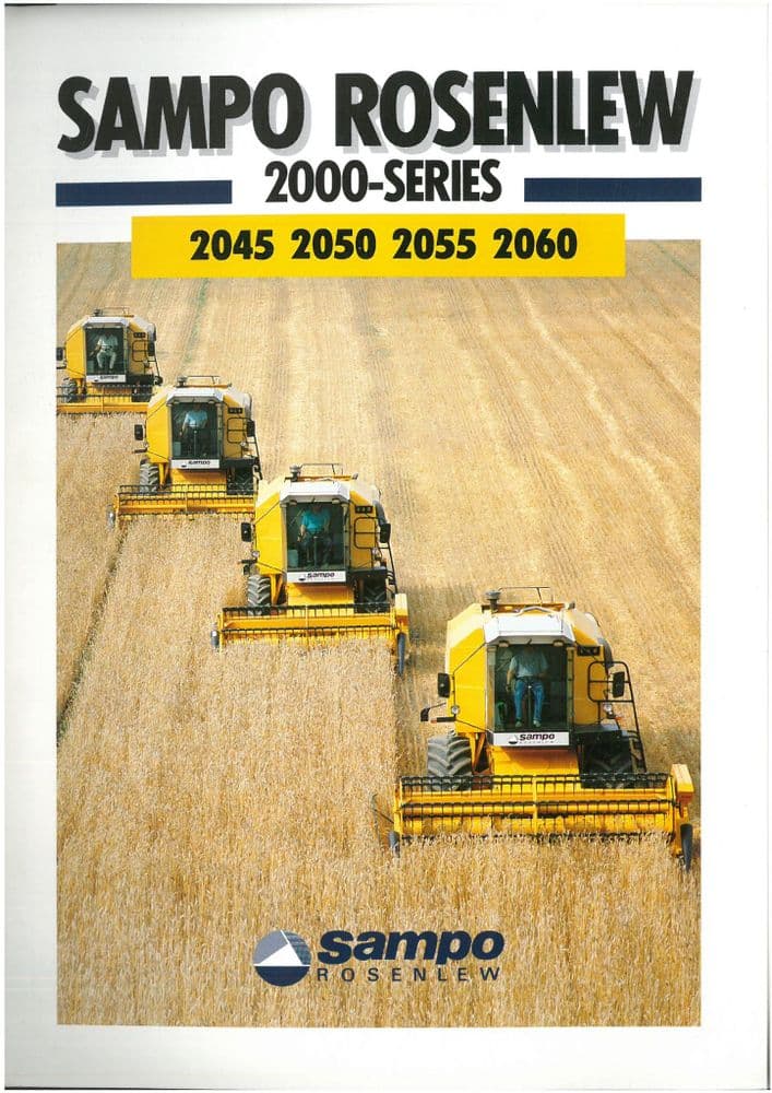 Sampo Rosenlew Combine 2045 2050 2055 2060 Brochure