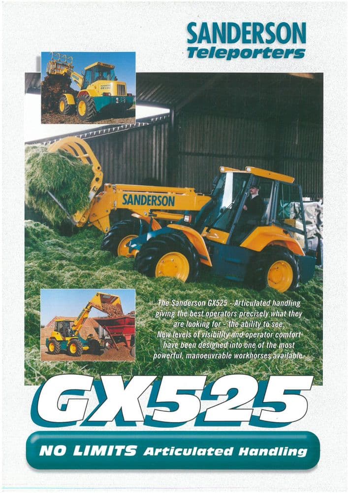 Sanderson Teleporter GX525 Brochure