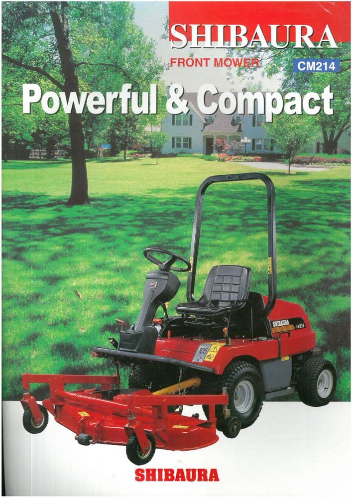 Shibaura Front Mower CM214 Brochure 1