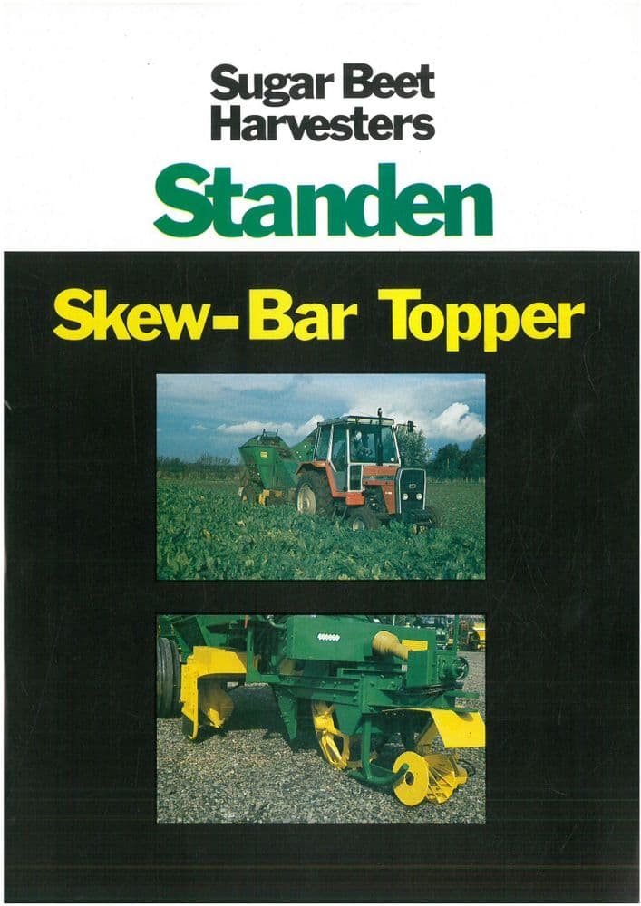 Standen Sugar Beet Harvester Skew-Bar Topper Brochure