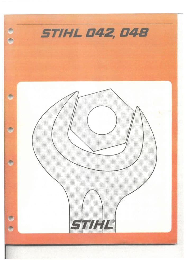 Stihl Chainsaw 042 048 Workshop Service Manual