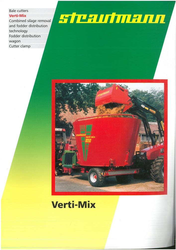Strautmann Bale Cutters Verti-Mix Brochure