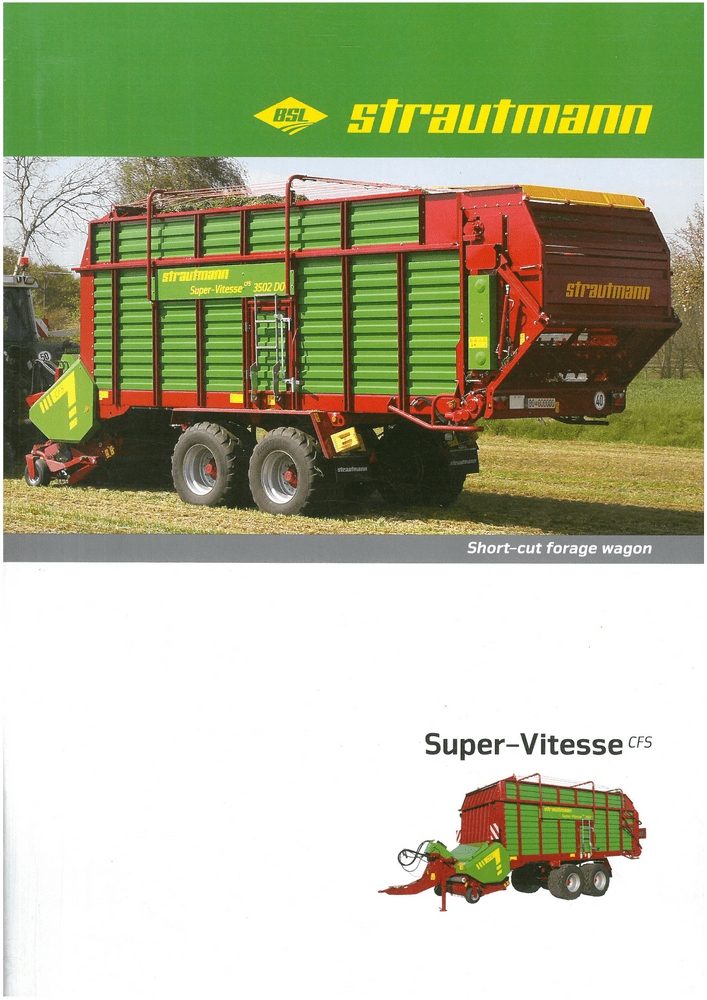 Strautmann Super Vitesse Brochure