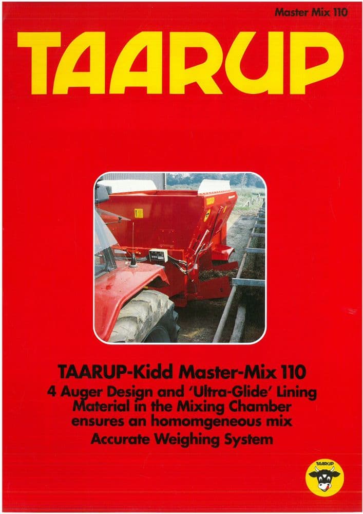 TAARUP-Kidd Master Mix 110 Brochure