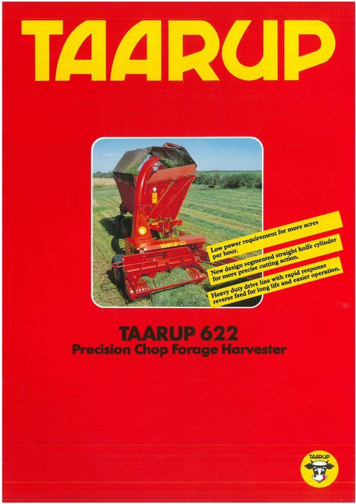TAARUP Precision Chop Forage Harvester 622 Brochure
