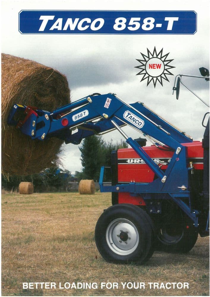 Tanco Loader 858-T Series Brochure
