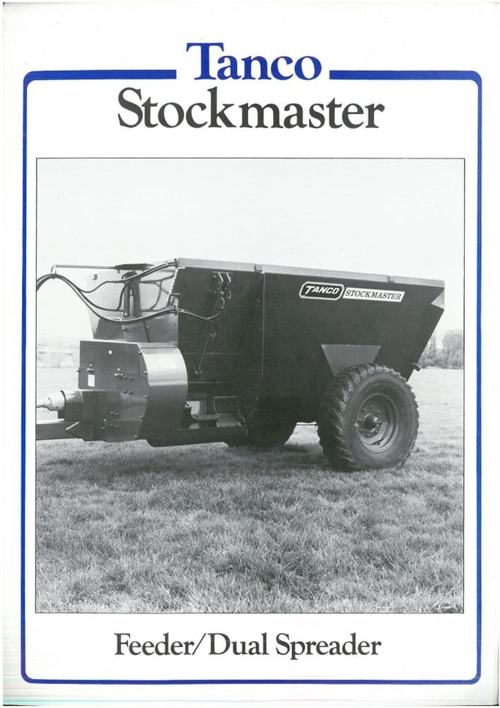 Tanco Stockmaster - Feeder Dual Spreader