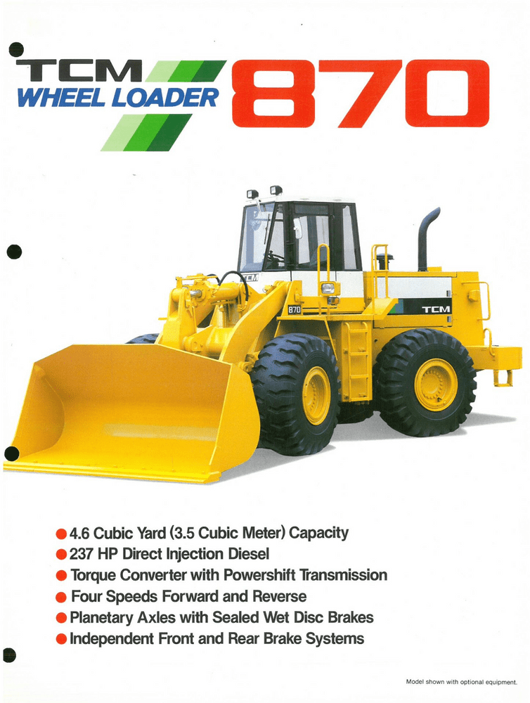TCM Wheel Loader 870 Brochure