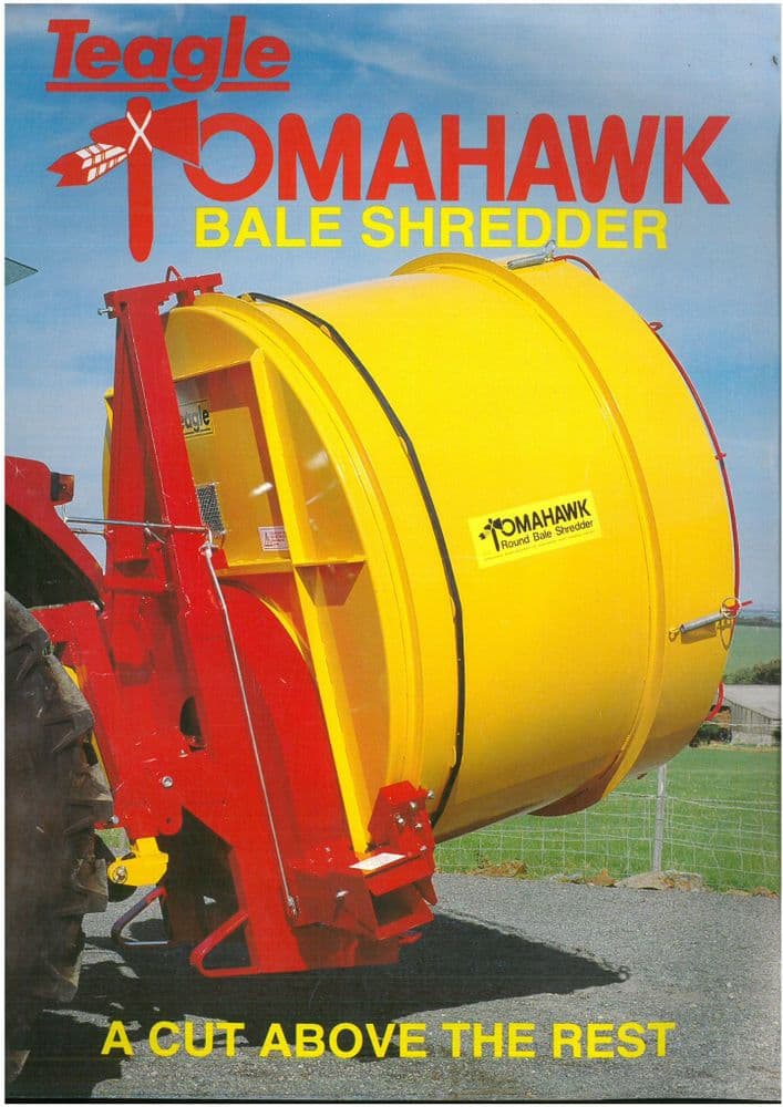 Teagle Bale Shredder Tomahawk 400 500 Brochure