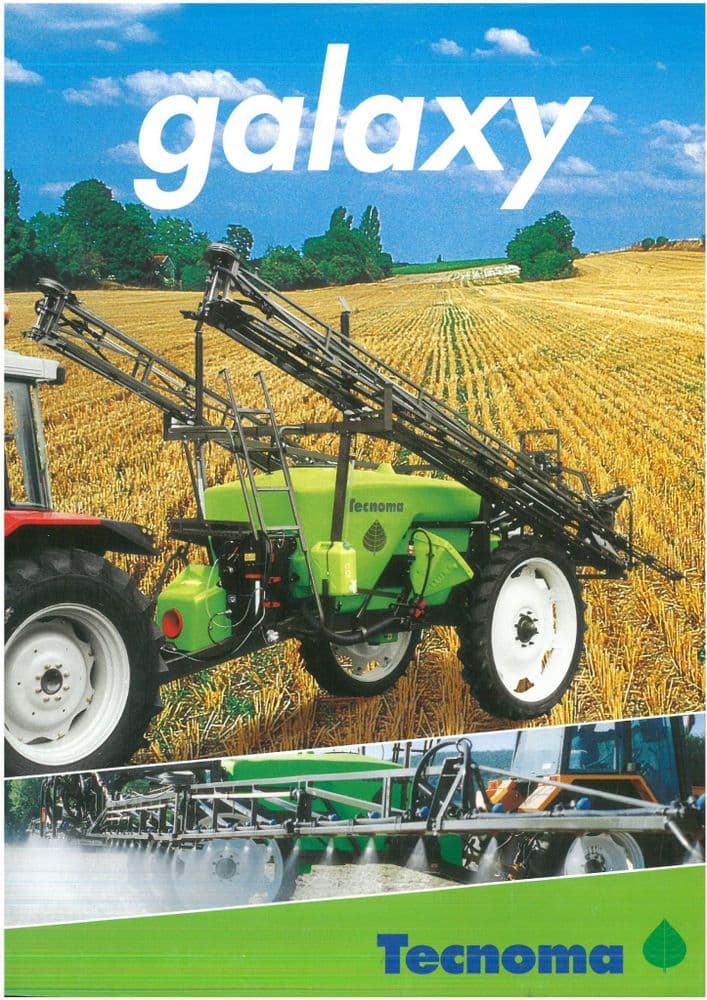 Tecnoma Galaxy High Performance Compact Trailed Sprayer Brochure