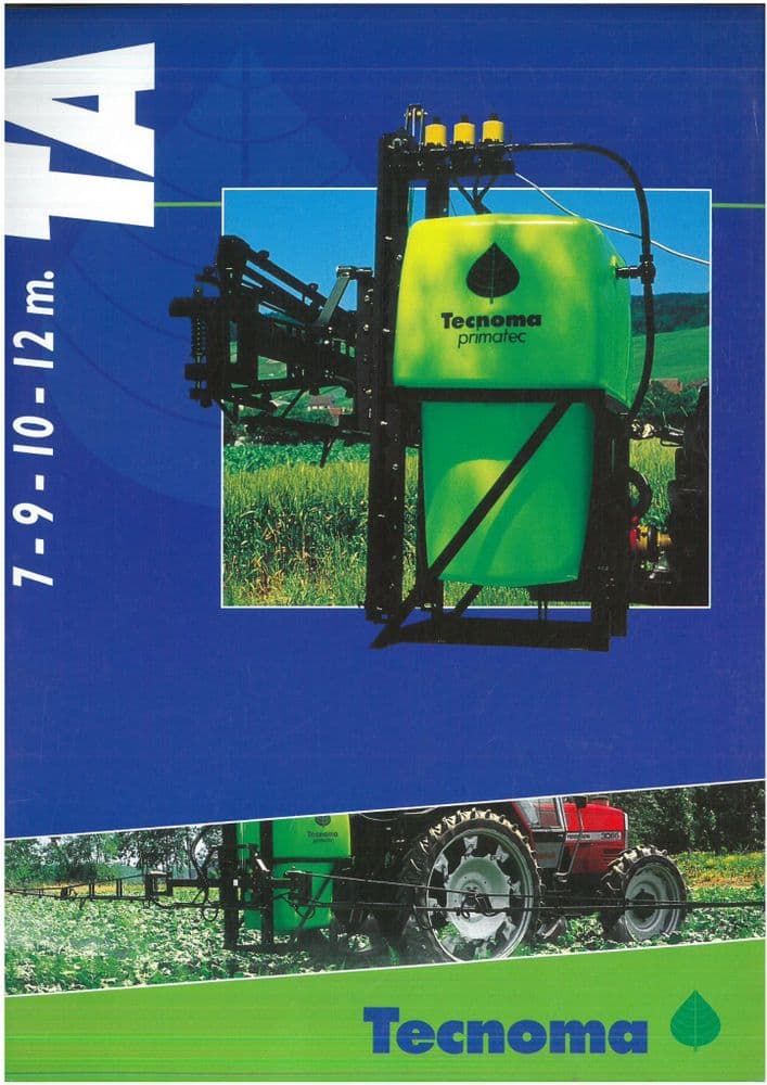 Tecnoma TA 7 - 9 - 10 - 12M All Steel Boom Brochure