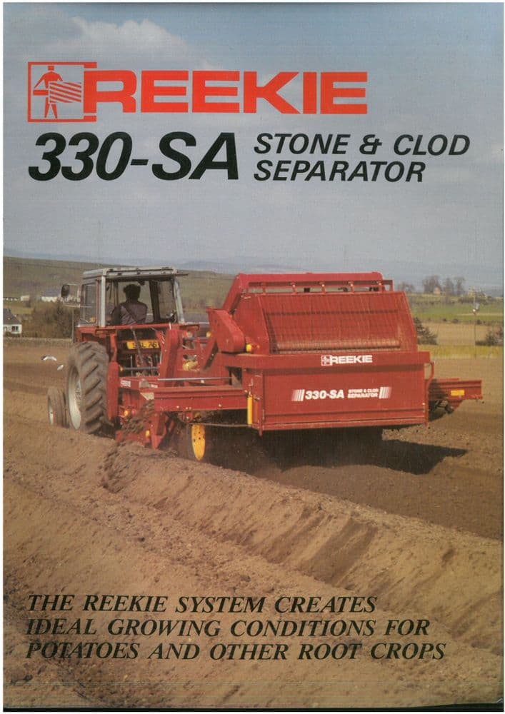 The Reekie Stone & Clod Separator 330-SA Brochure