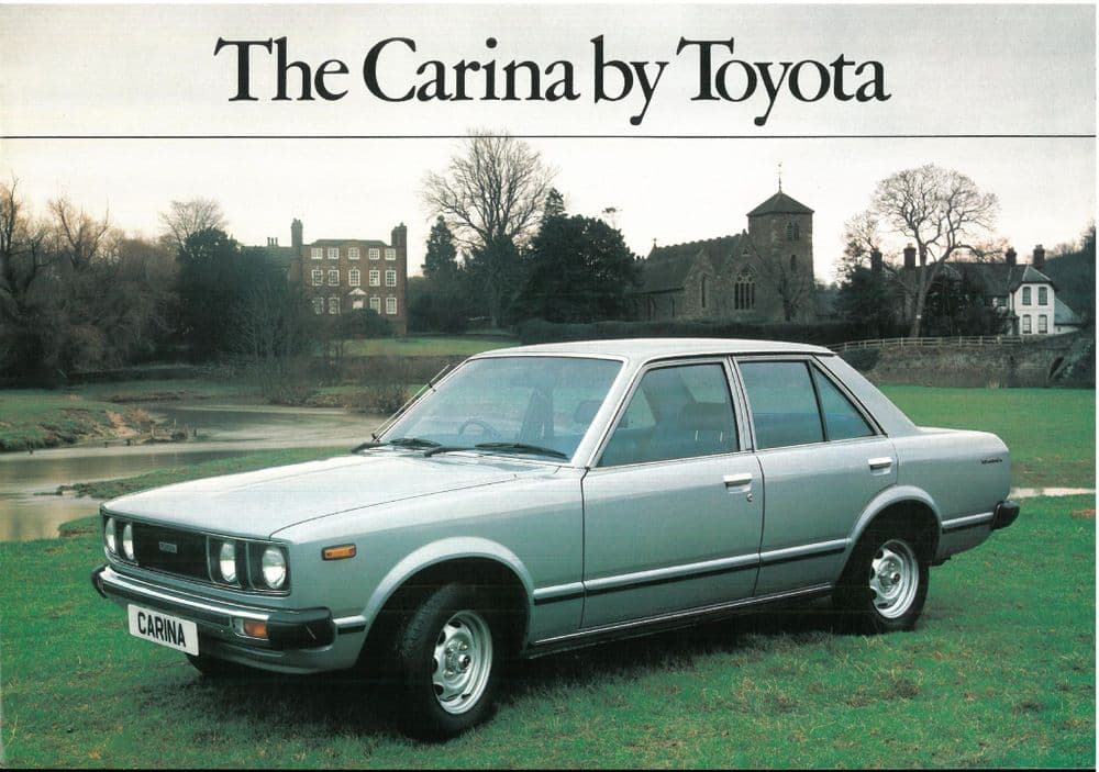 Toyota Carina Car Brochure
