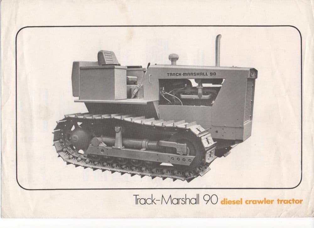 Track Marshall 90 Diesel Crawler Tractor Brochure