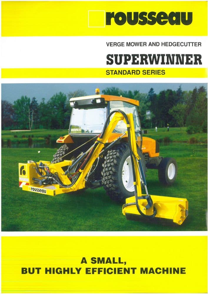 Twose Rousseau Verge Mower & Hedgecutter Brochure