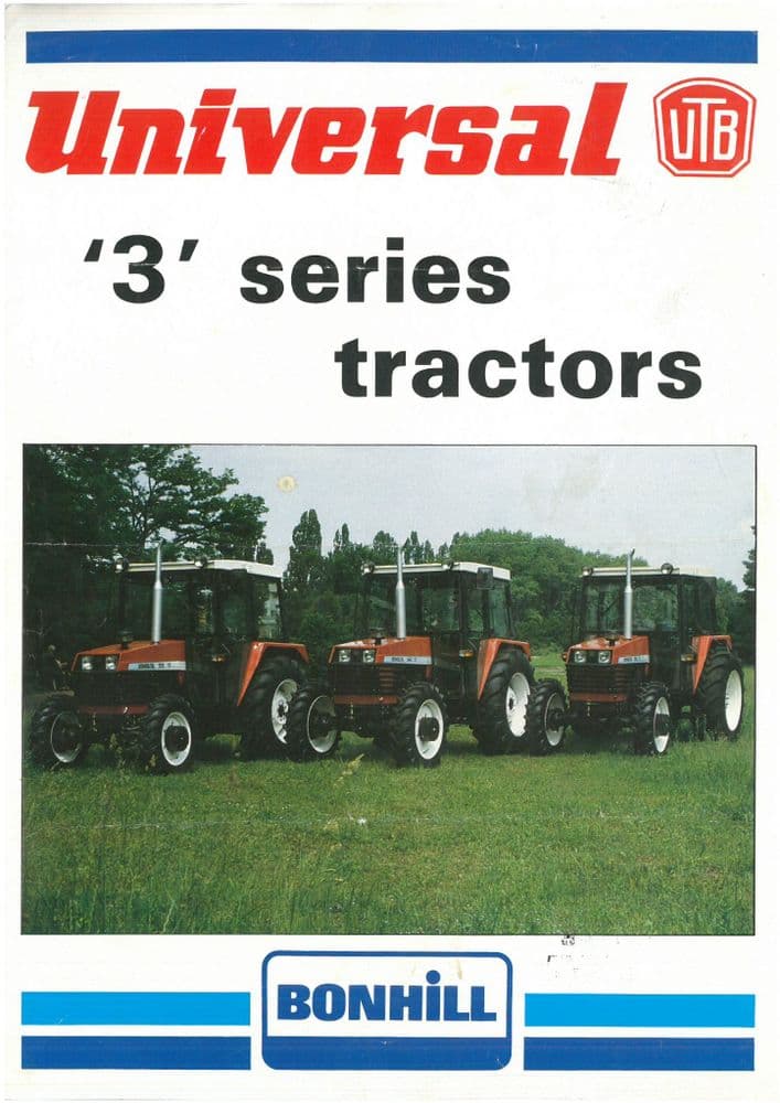 Universal Tractors 453 453DT 533 533DT 643 643DT 723 723DT Brochure