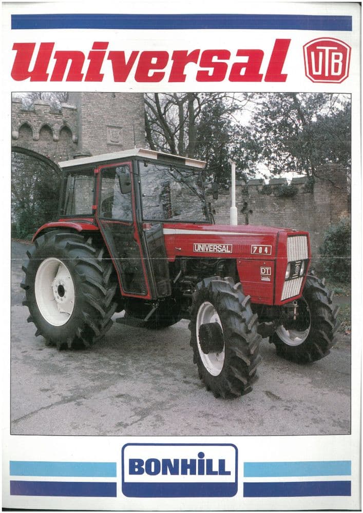Universal UTB Tractor 603 603DT 704 & 704DT Brochure