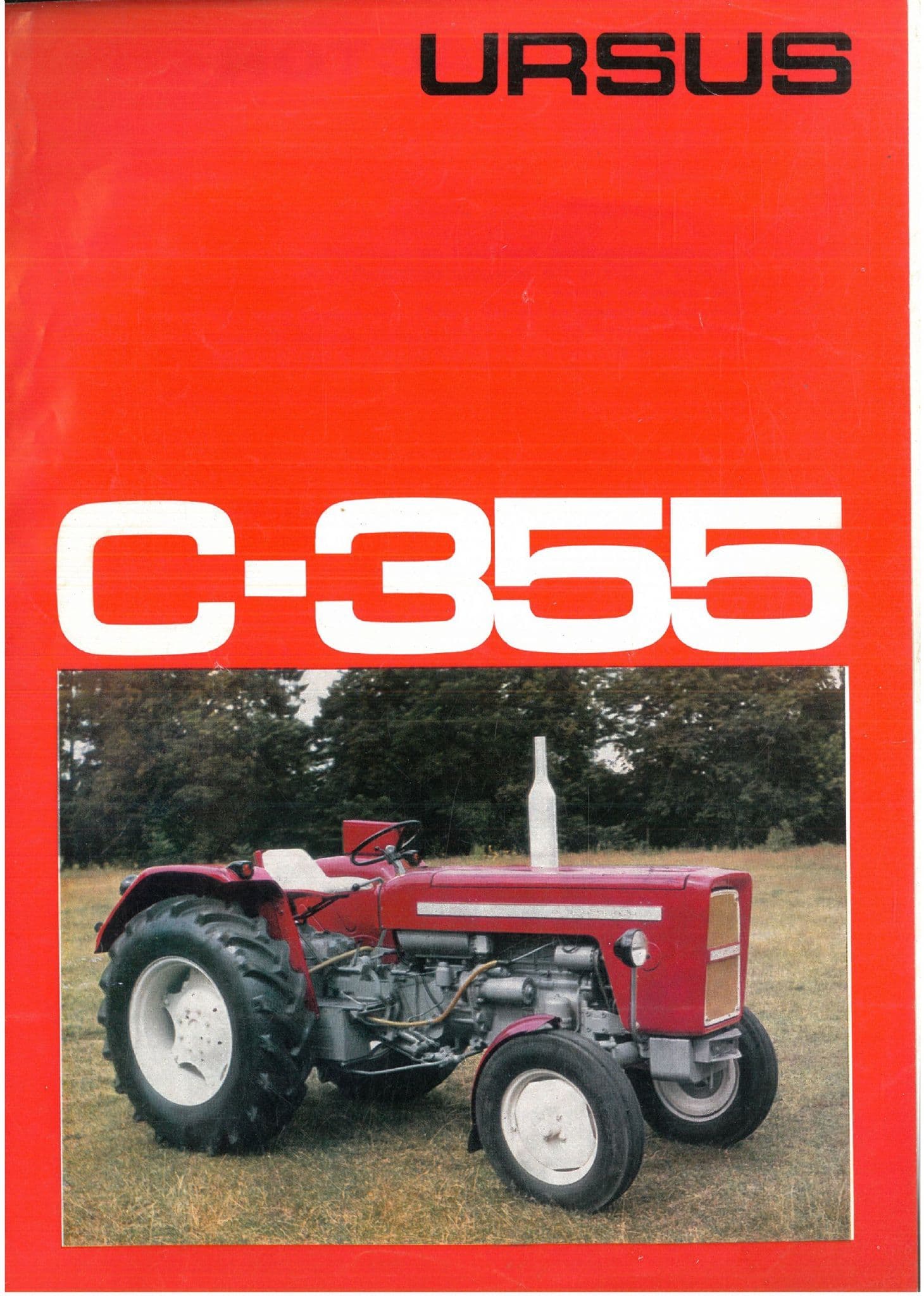 Ursus Tractor C-355 Brochure