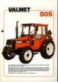 Valmet Tractor 505 Brochure