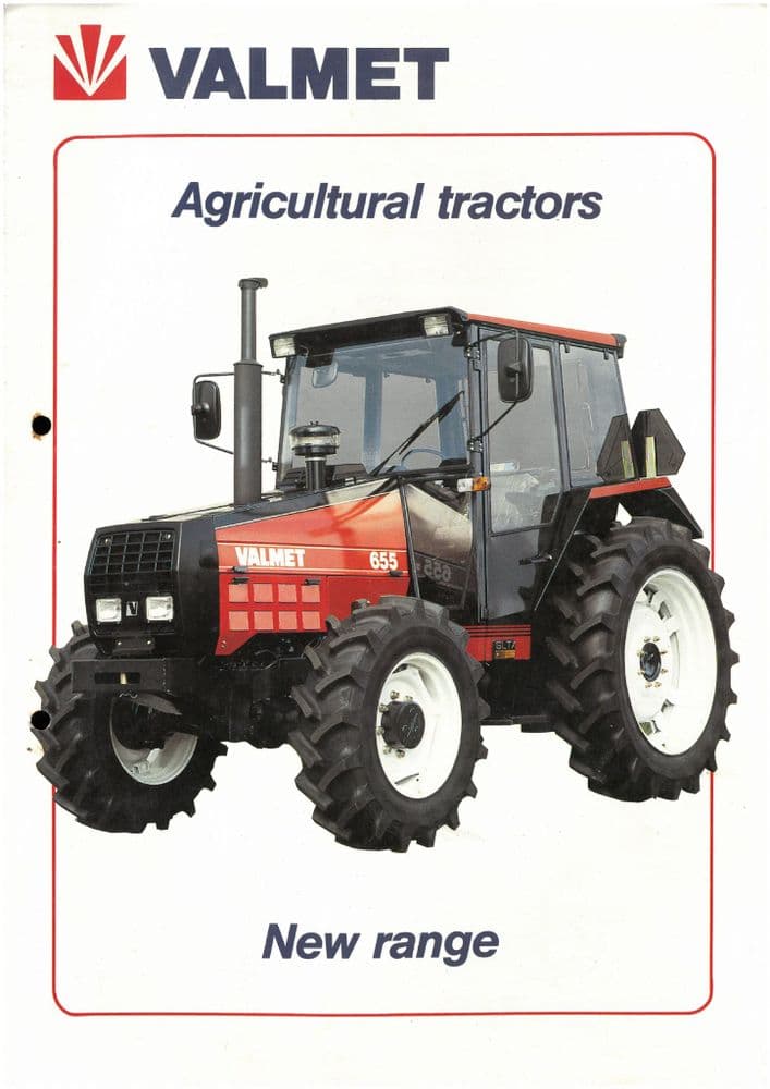 Valmet Tractor 655 305 405 505 605 705 805 905 Brochure
