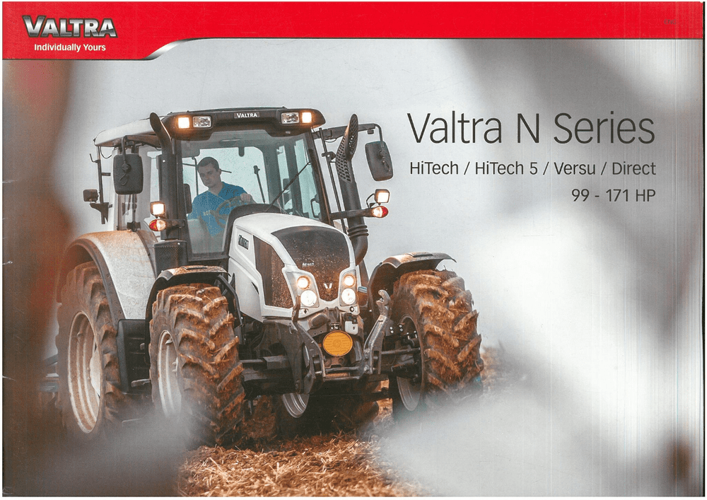 Valtra Tractor N Series - 93 103 113 123 143 163 Brochure