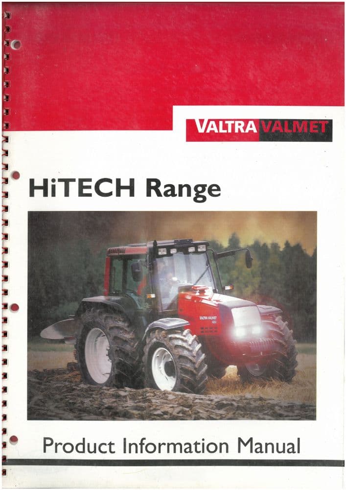 Valtra Valmet Tractor - HiTECH Range Product Information Guide Manual ...