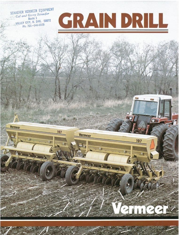 Vermeer Grain Drill Brochure