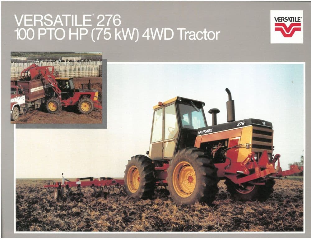Versatile Tractor 276 Brochure