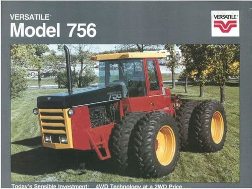 Versatile Tractor Brochures
