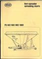 Vicon Vari Spreader PS 402 602 802 1002 Spreading Charts